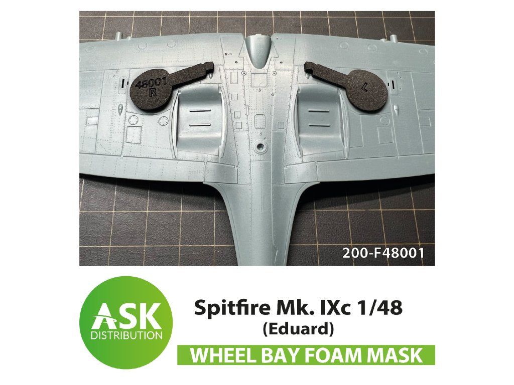 Art Scale 200-F48001 1:48 Supermarine Spitfire Mk.IXc Foam flexible wh ...