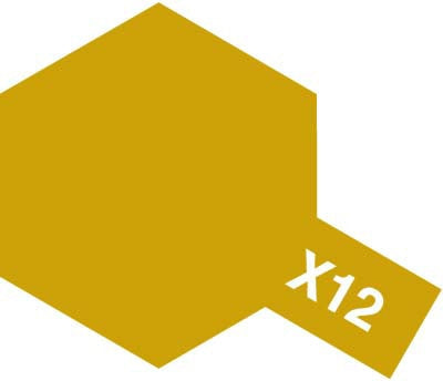 Tamiya X-12 Gold Leaf 10ml Acrylic Paint – Puzzle Craft