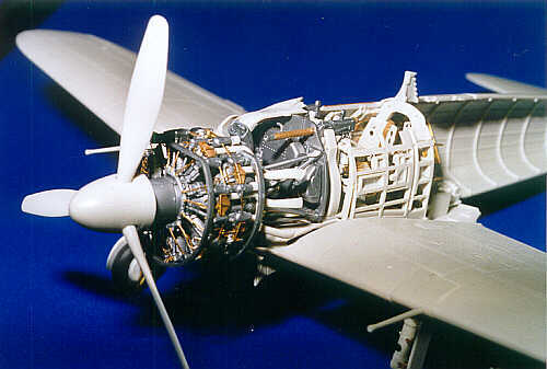 Eduard 32066 1:32 Mitsubishi A6M5 'Zero' engine detail – Puzzle Craft