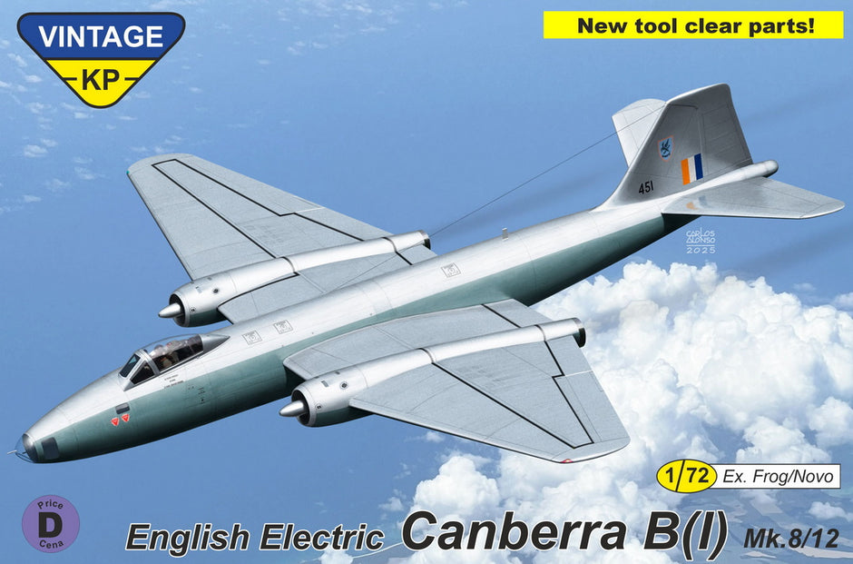 BAC/EE Canberra model kits and accessories – Puzzle Craft