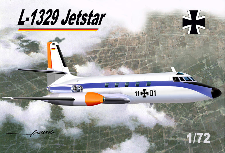 Mach 2 GP092 1:72 Lockheed L-1329 Jetstar Luftwaffe – Puzzle Craft
