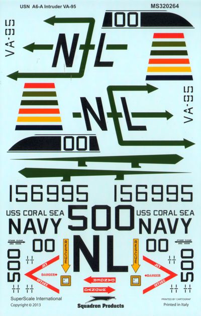 Superscale SS32264 1:32 Grumman A-6A Intruder VA-95 – Puzzle Craft